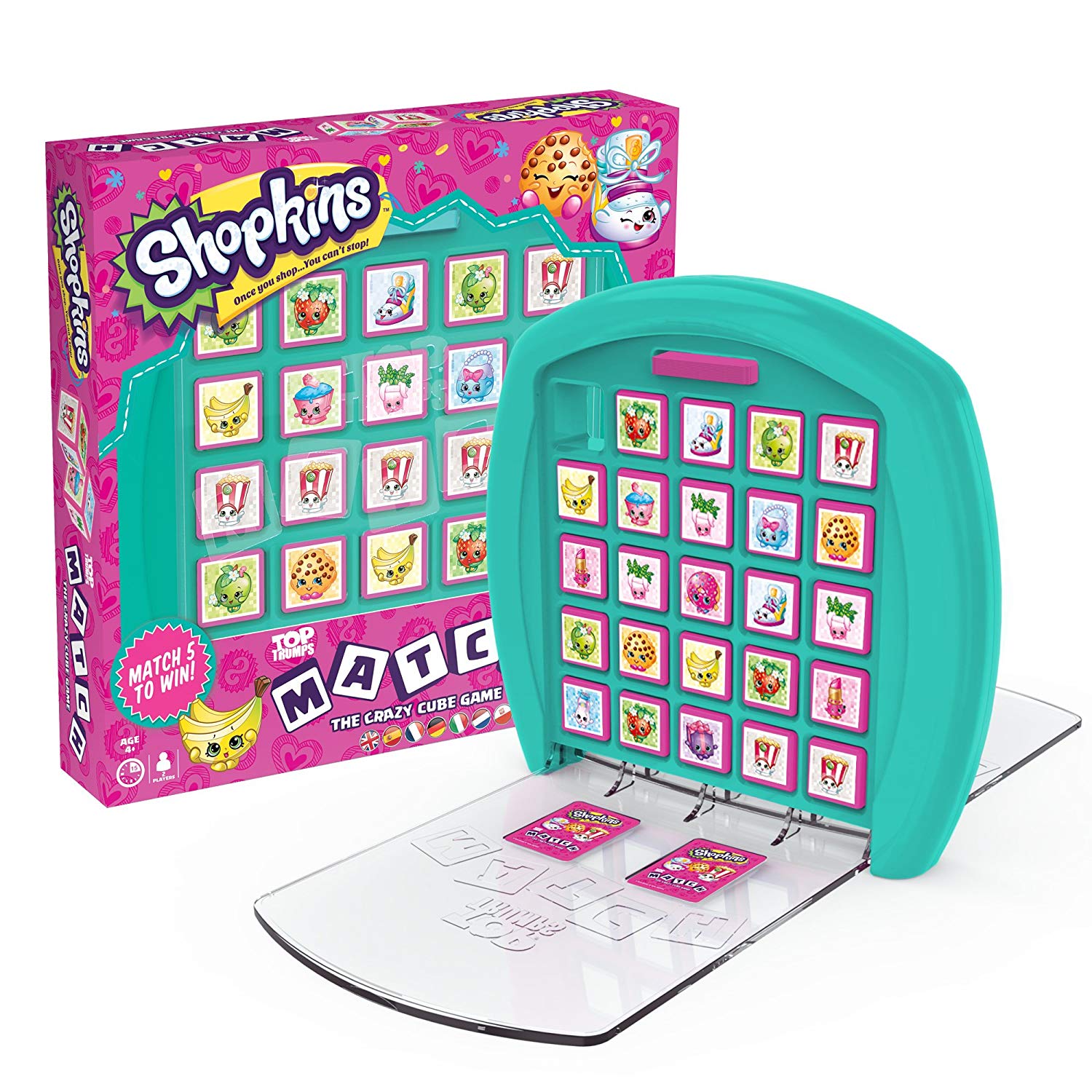 Shopkins Top Trumps Match Board Game – TopToy