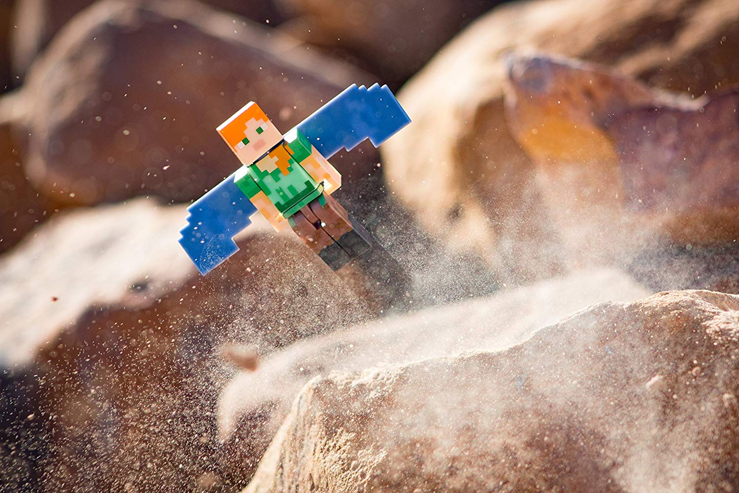 Minecraft 16492 Alex with Elytra Wings Figure – TopToy