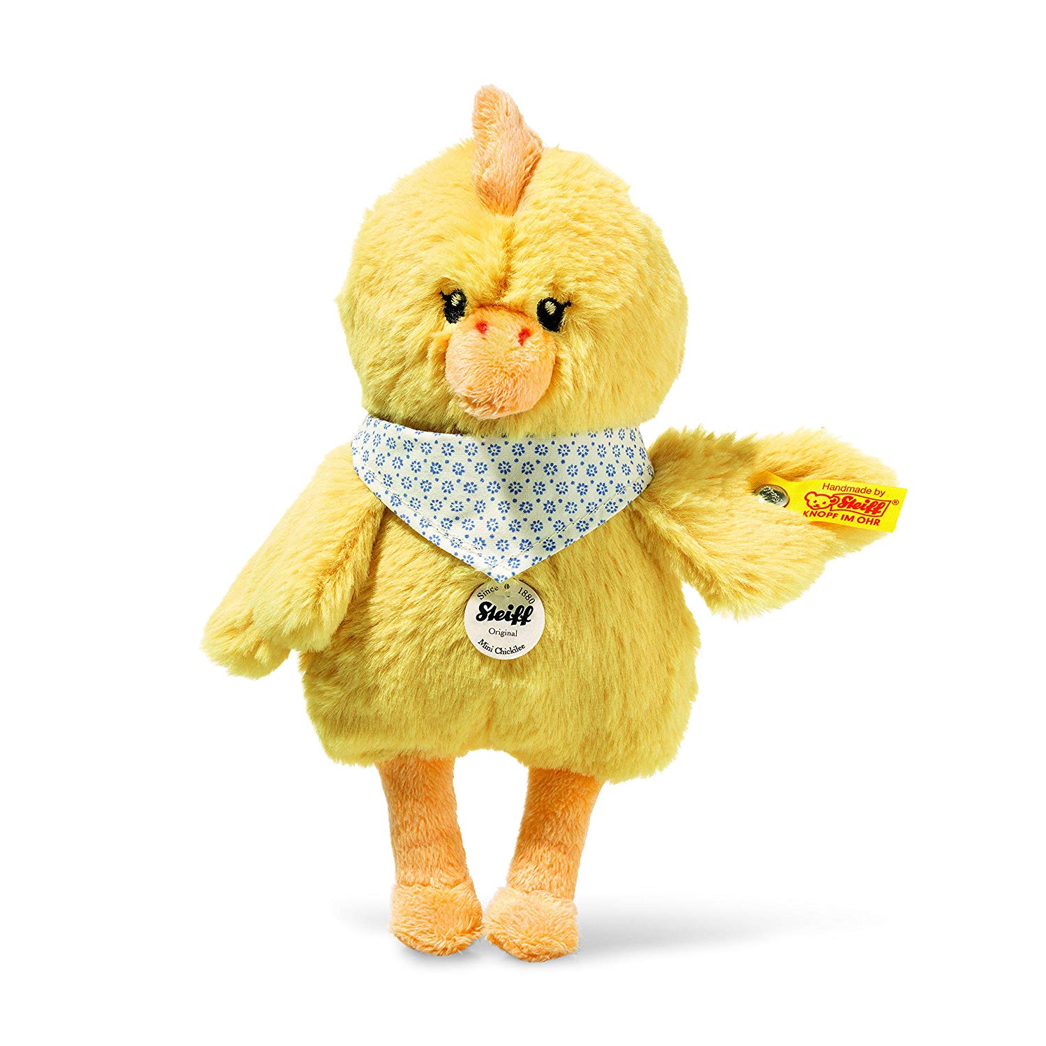 Steiff 073243″ Happy Farm Mini Chickilee Chick Plush, Yellow – TopToy