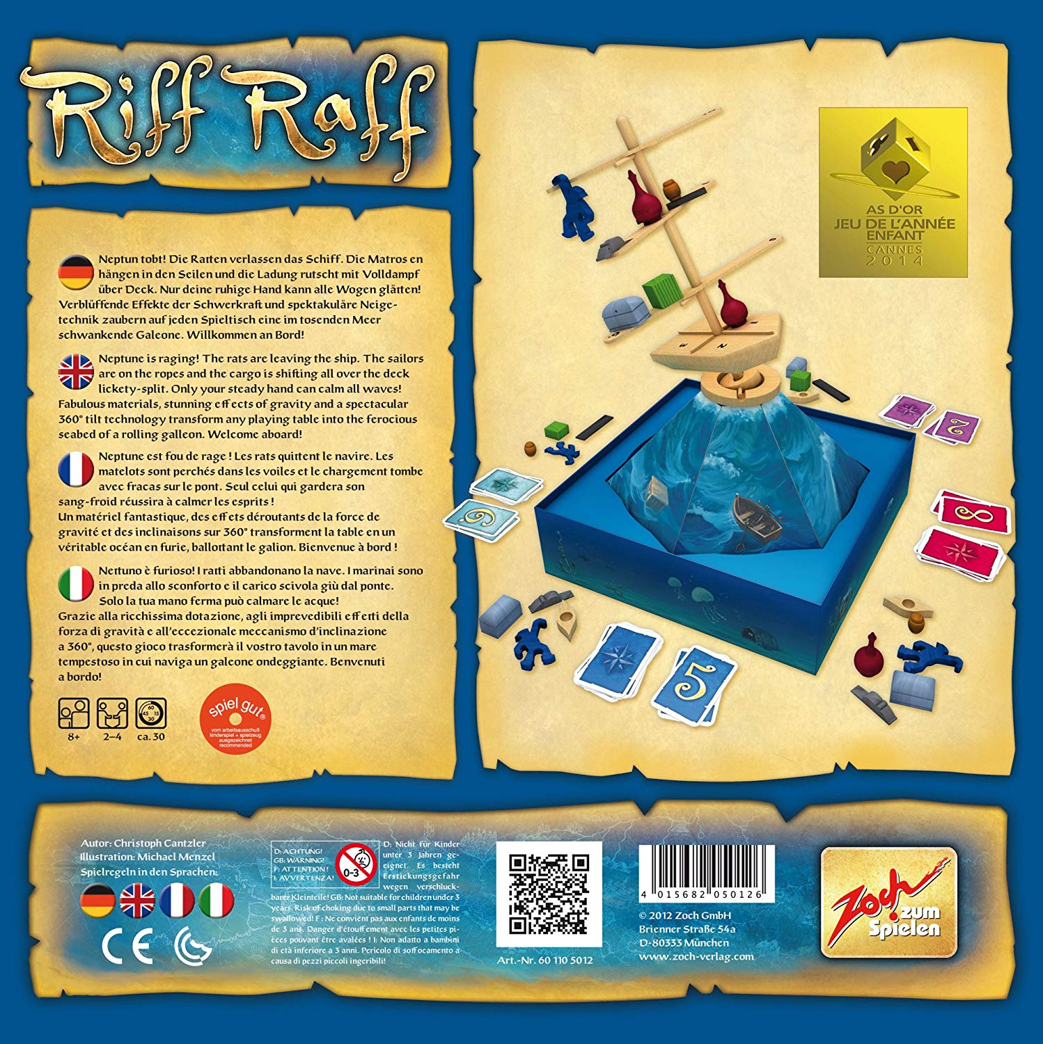 Zoch 601105012 “Riff Raff Game – TopToy