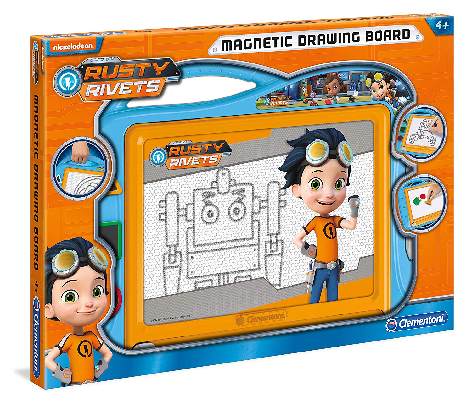 Clementoni 15235 Clementoni-15235-Magnetic Board Rusty Rivets – TopToy