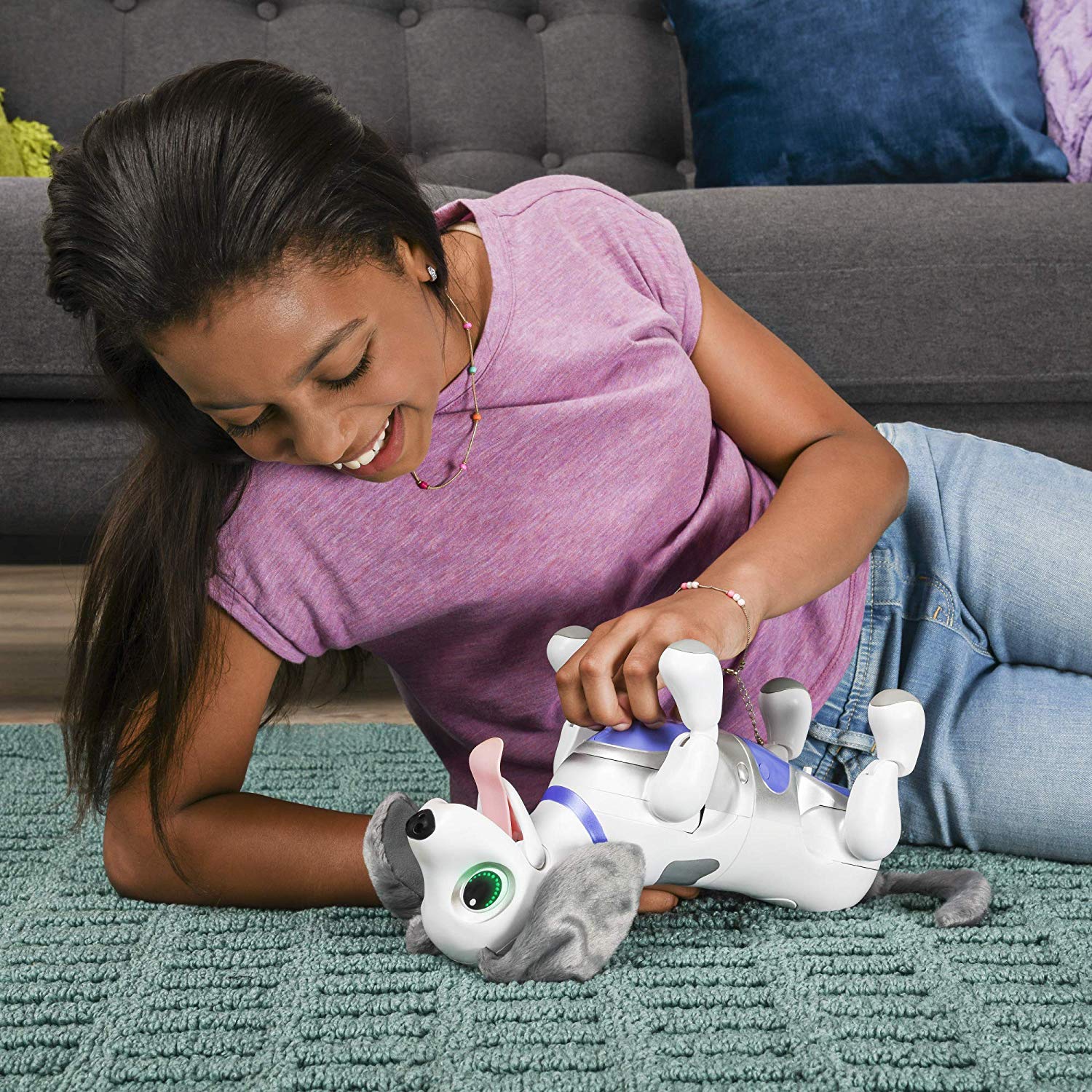 Bizak 61924434 Zoomer Cachorro Juguetón Electronic Pet, Multicoloured ...