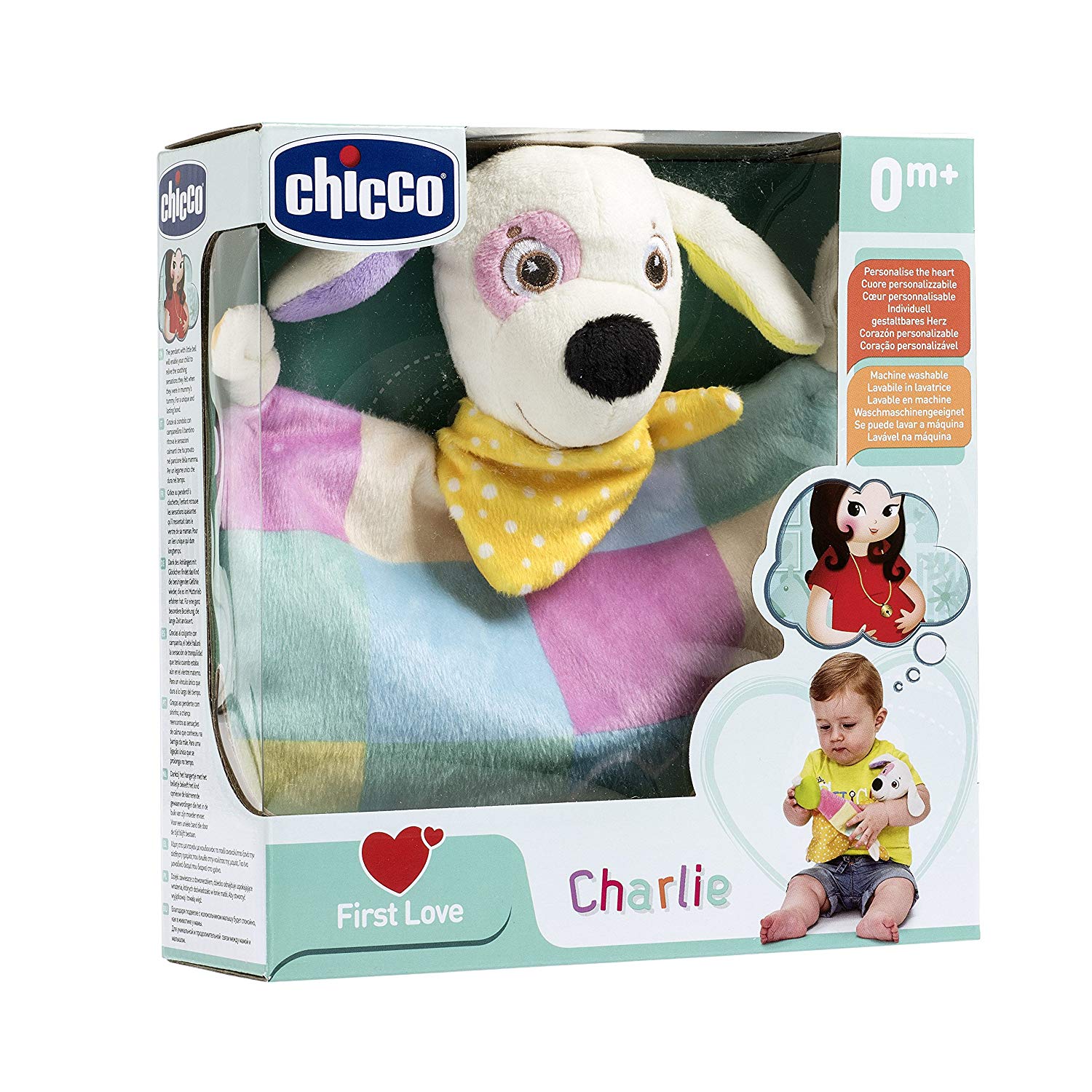 chicco 00007941000000 First Love dog comforter, multi-colour – TopToy
