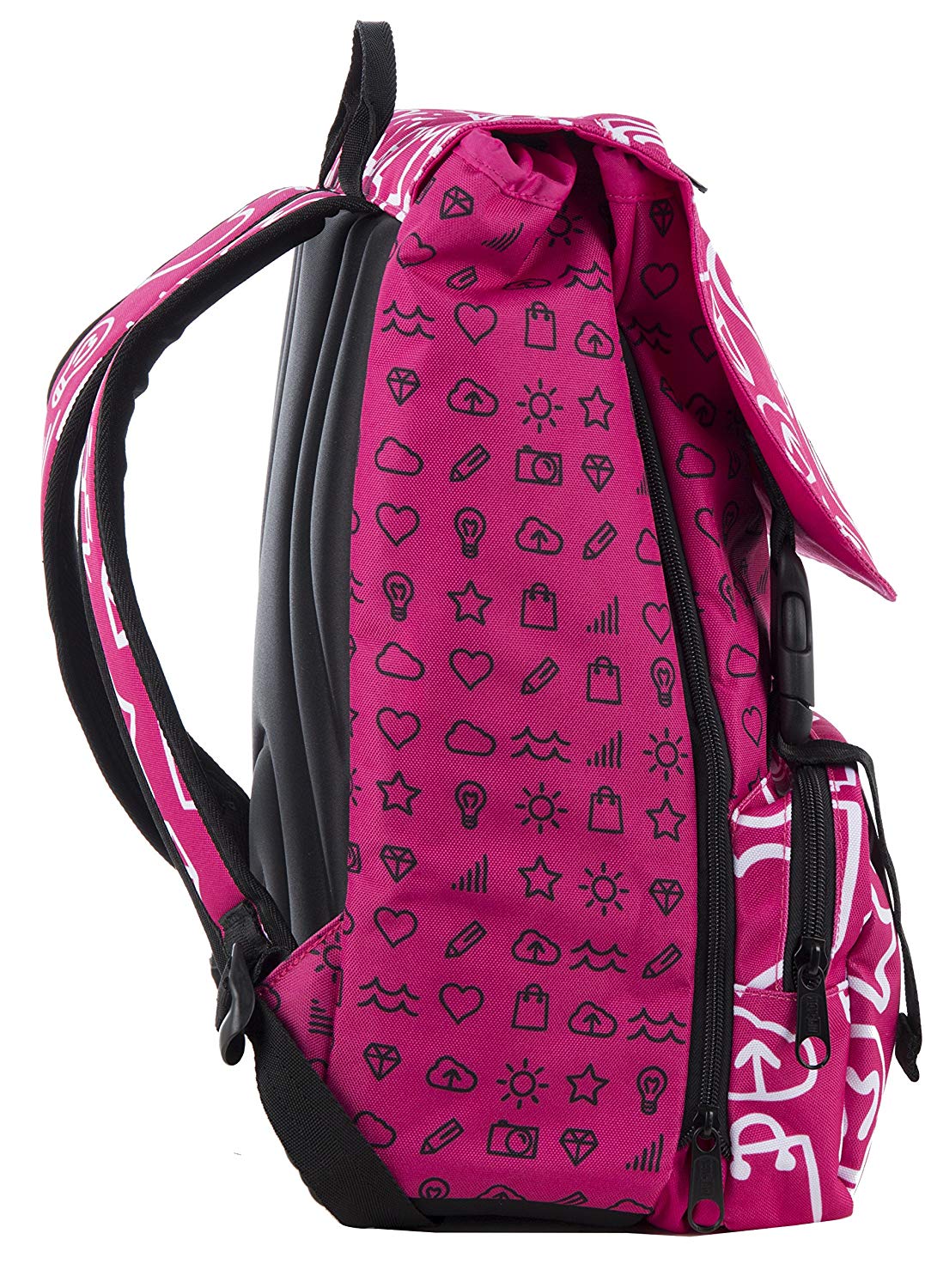 EXPANDABLE Backpack – APPACK MICRO MACRO – School Bag – Pink 31Lt – TopToy