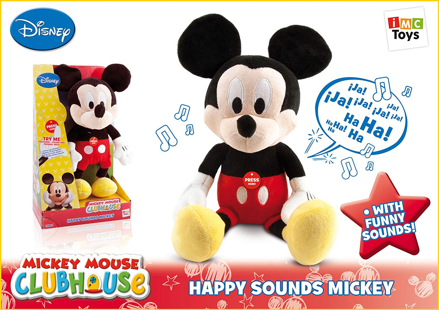 Mickey Mouse Happy Sounds Mickey – TopToy