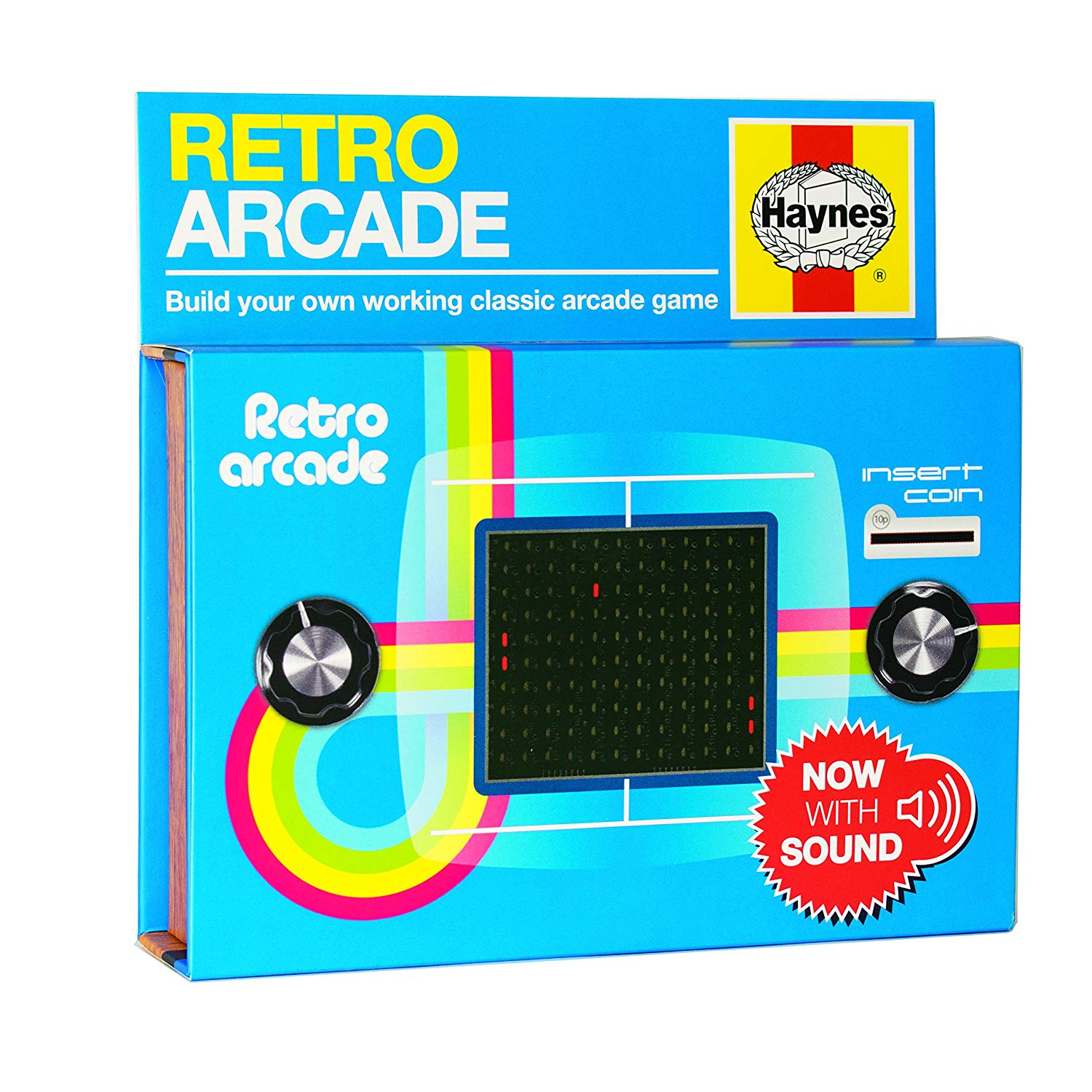 Haynes H101165 Retro Arcade Construction Kit, Black – TopToy