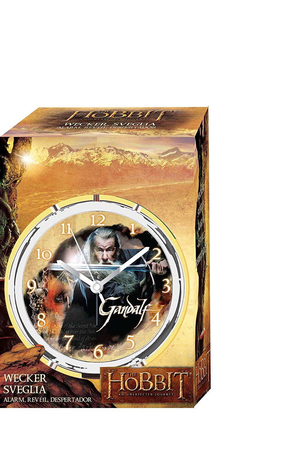 Joy Toy 33909 Hobbit Gandalf Alarm Clock in Gift Wrap – TopToy