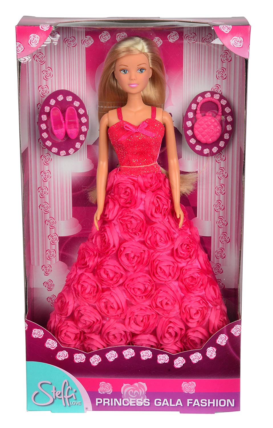 Simba 105739003 – Steffi Love Doll as Princess in Dreamlike Rose Dress ...