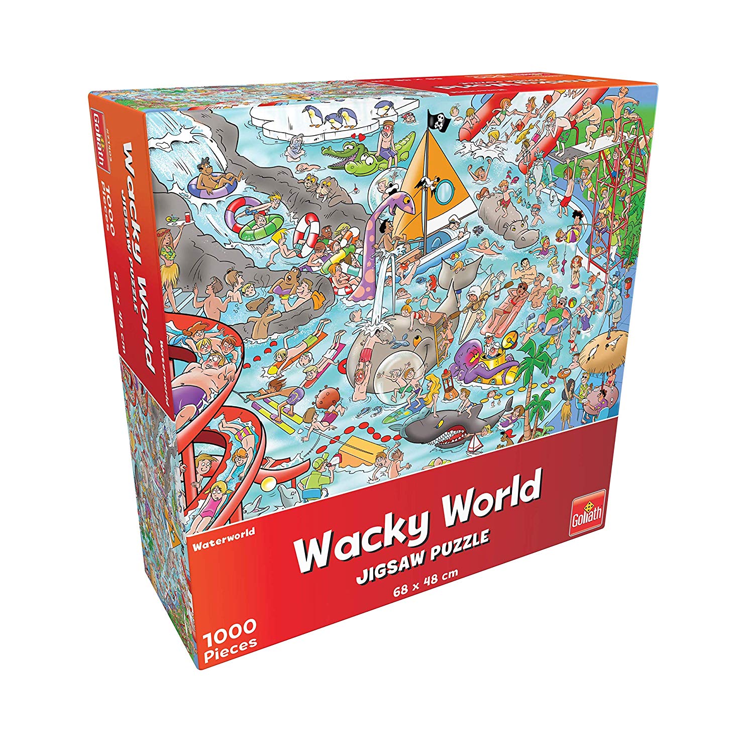 Goliath Toys 71402 Goliath-Wacky Water World-The Hidden Picture Puzzle ...