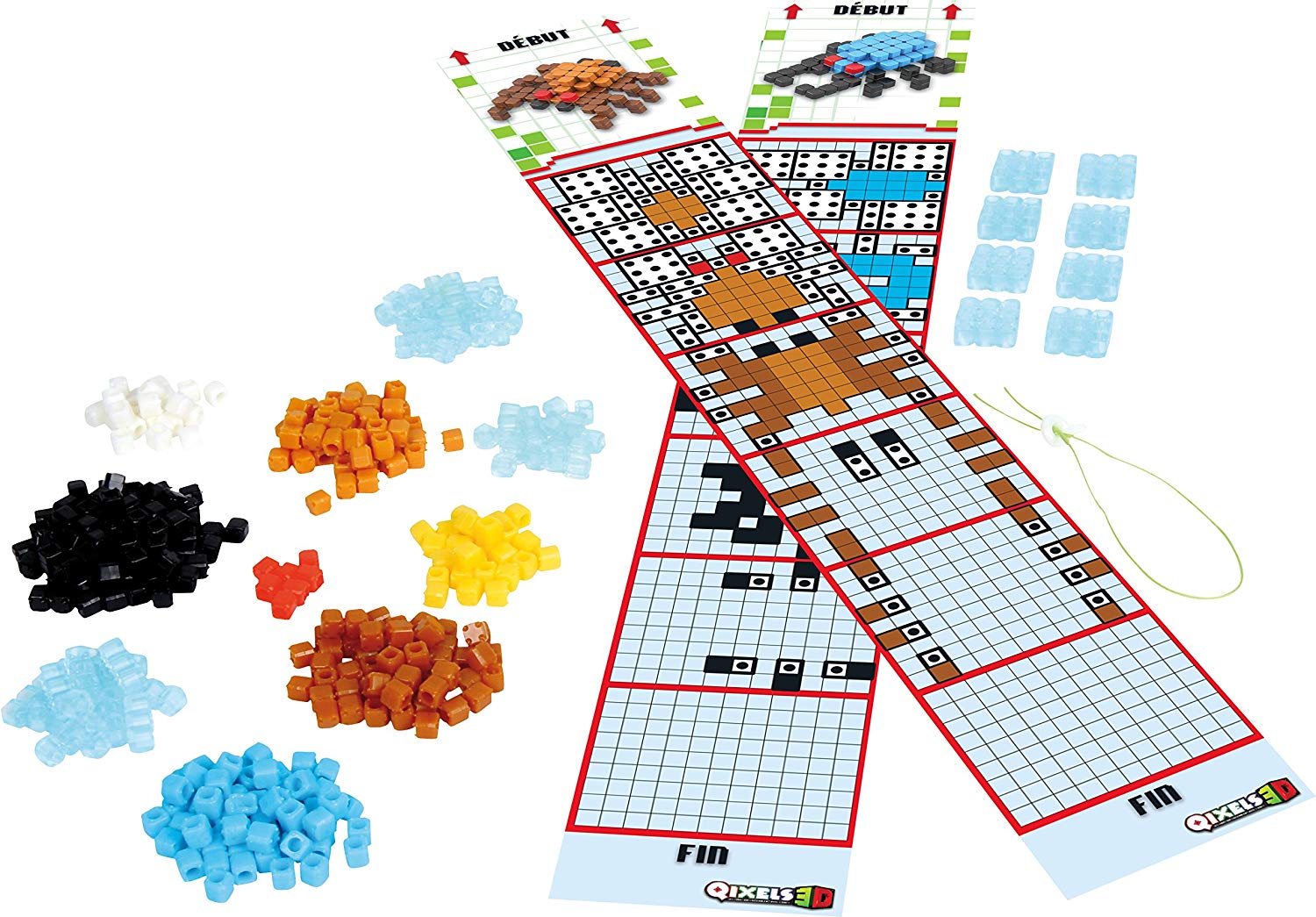 Kanaï Kids – KK87052 – Qixels 3D Invasion of Insects – Refill Pack – TopToy