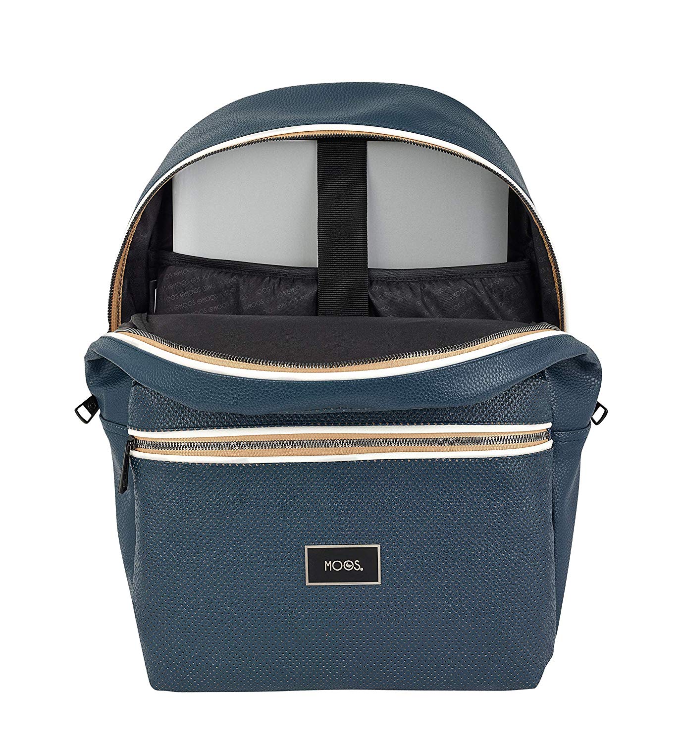 Safta Moos School Backpack 44 Centimeters Blue (Azul) – TopToy