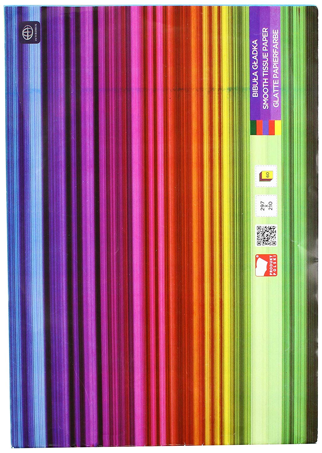 Interdruk BIZESZYT Tissue Paper (Exercise Book A4 60), Multi-Color – TopToy
