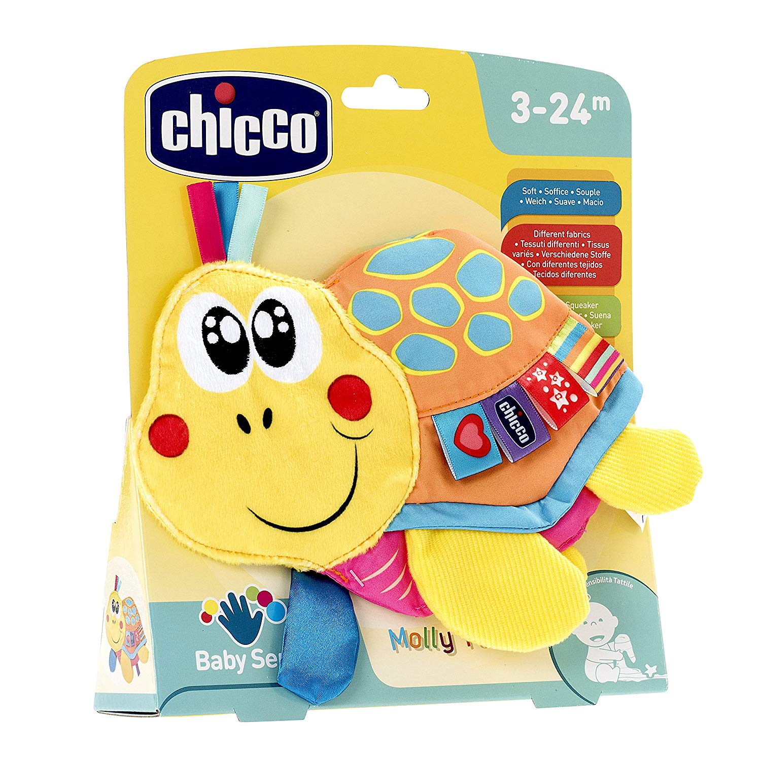 chicco 00007895000000 Labeltier Slow Turtle Multi-Coloured ...