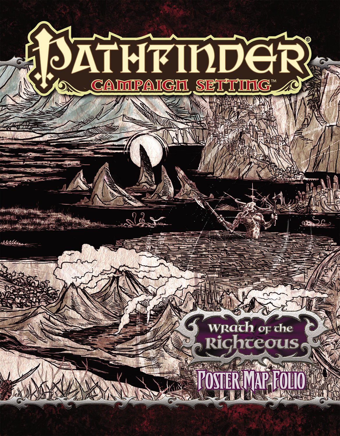 Pathfinder Campaign Setting: Wrath of the Righteous Poster Map Folio ...