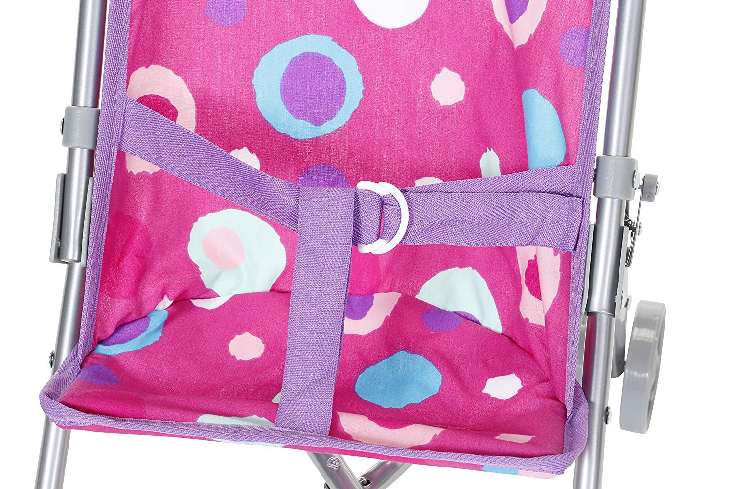 Knorrtoys 12615 knoortoys Puppet Buggy Sim-Pink Splash – TopToy