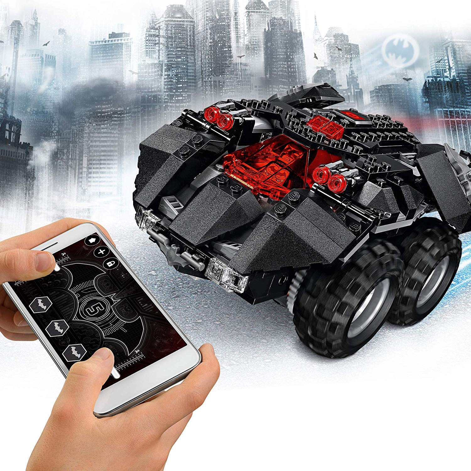 LEGO 76112 Super Heroes App-Controlled Batmobile – TopToy