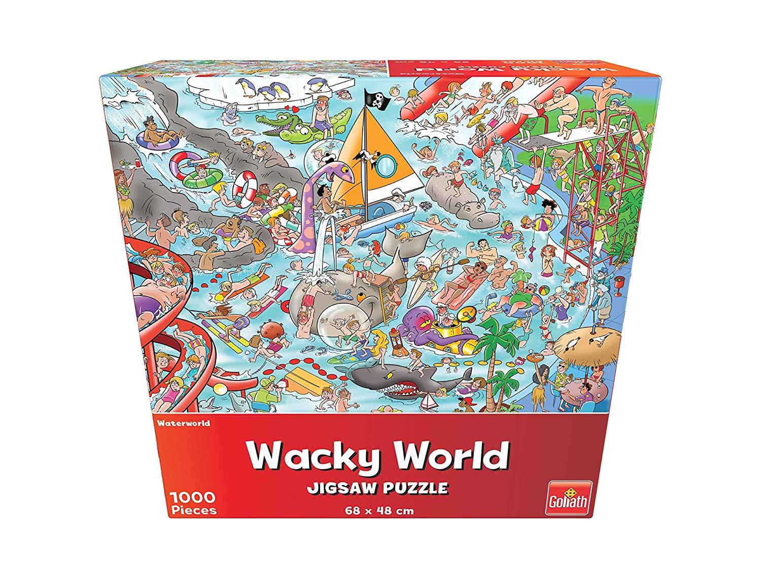 Goliath Toys 71402 Goliath-Wacky Water World-The Hidden Picture Puzzle ...