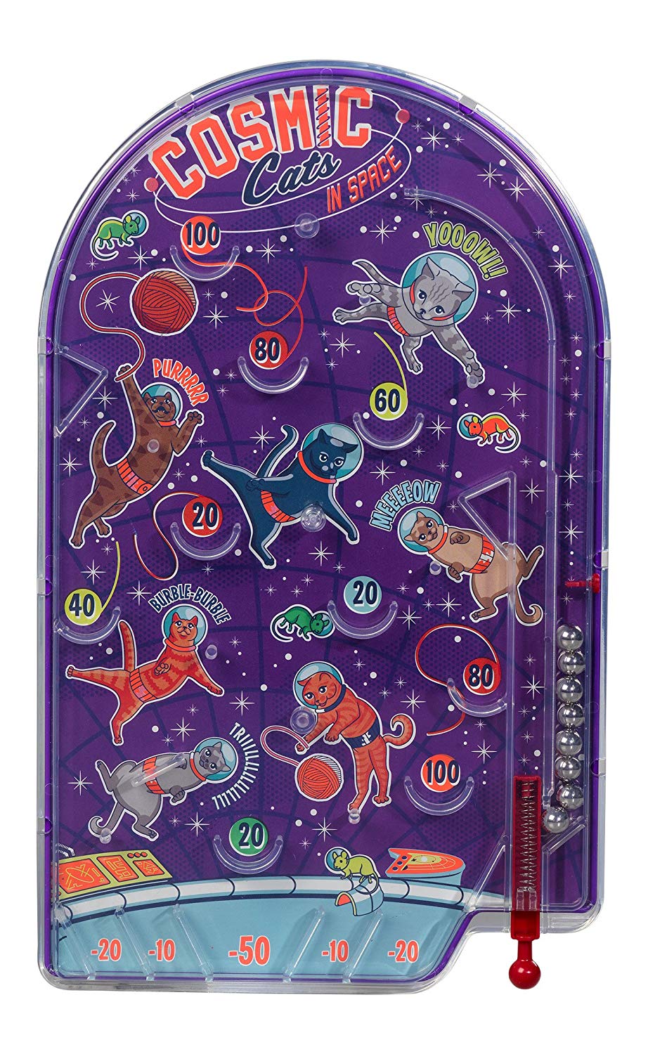 Ridley’s Games RID177 Cosmic Cat Pinball Game – TopToy