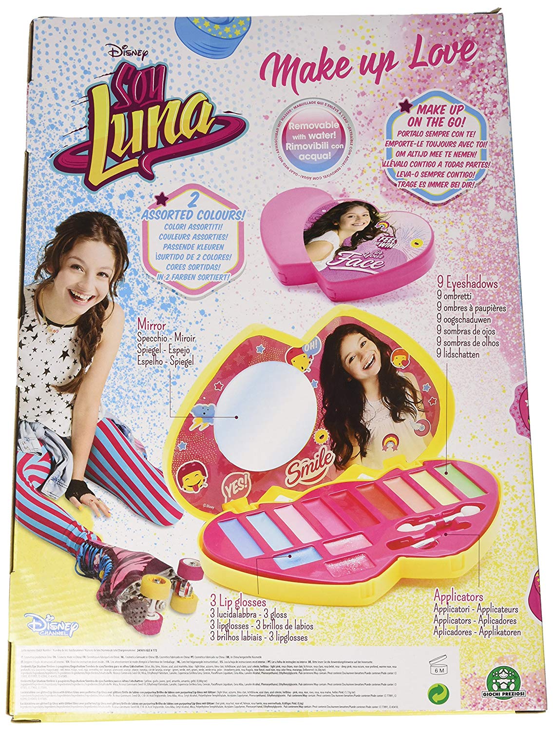 Soy Luna Ylu03 Make Up Set Heart-Shaped Random Model – TopToy