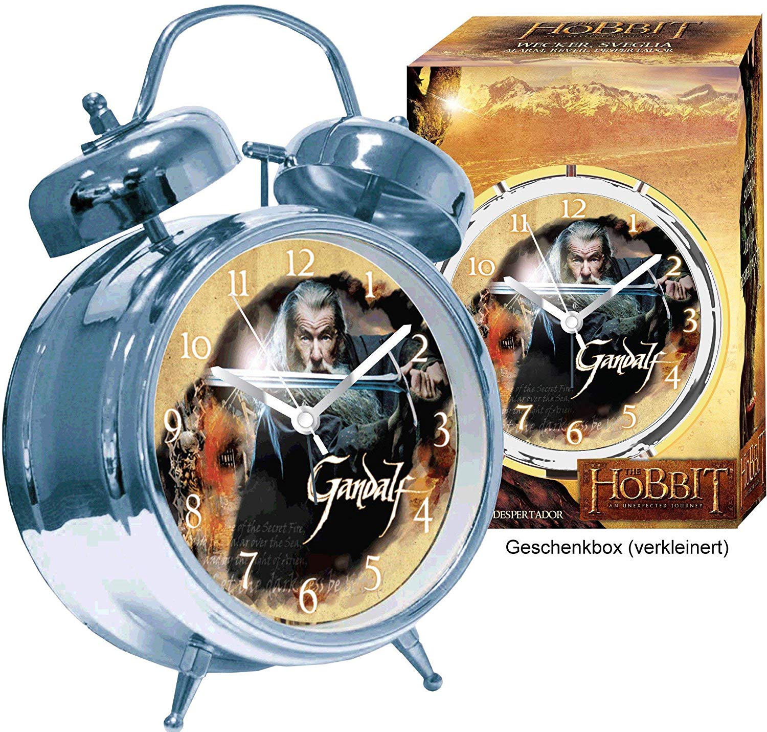 Joy Toy 33909 Hobbit Gandalf Alarm Clock in Gift Wrap – TopToy