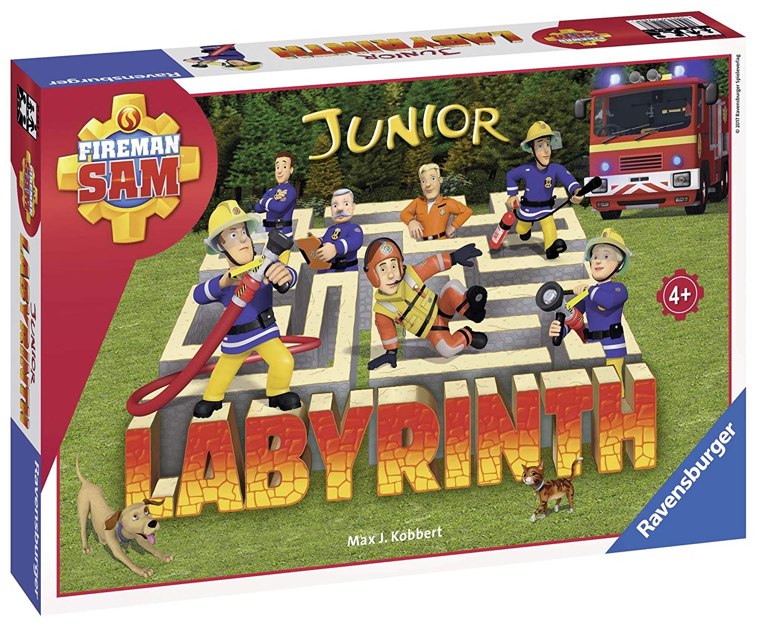 Ravensburger 212828 “Fireman Sam Junior Labyrinth Card Game – TopToy