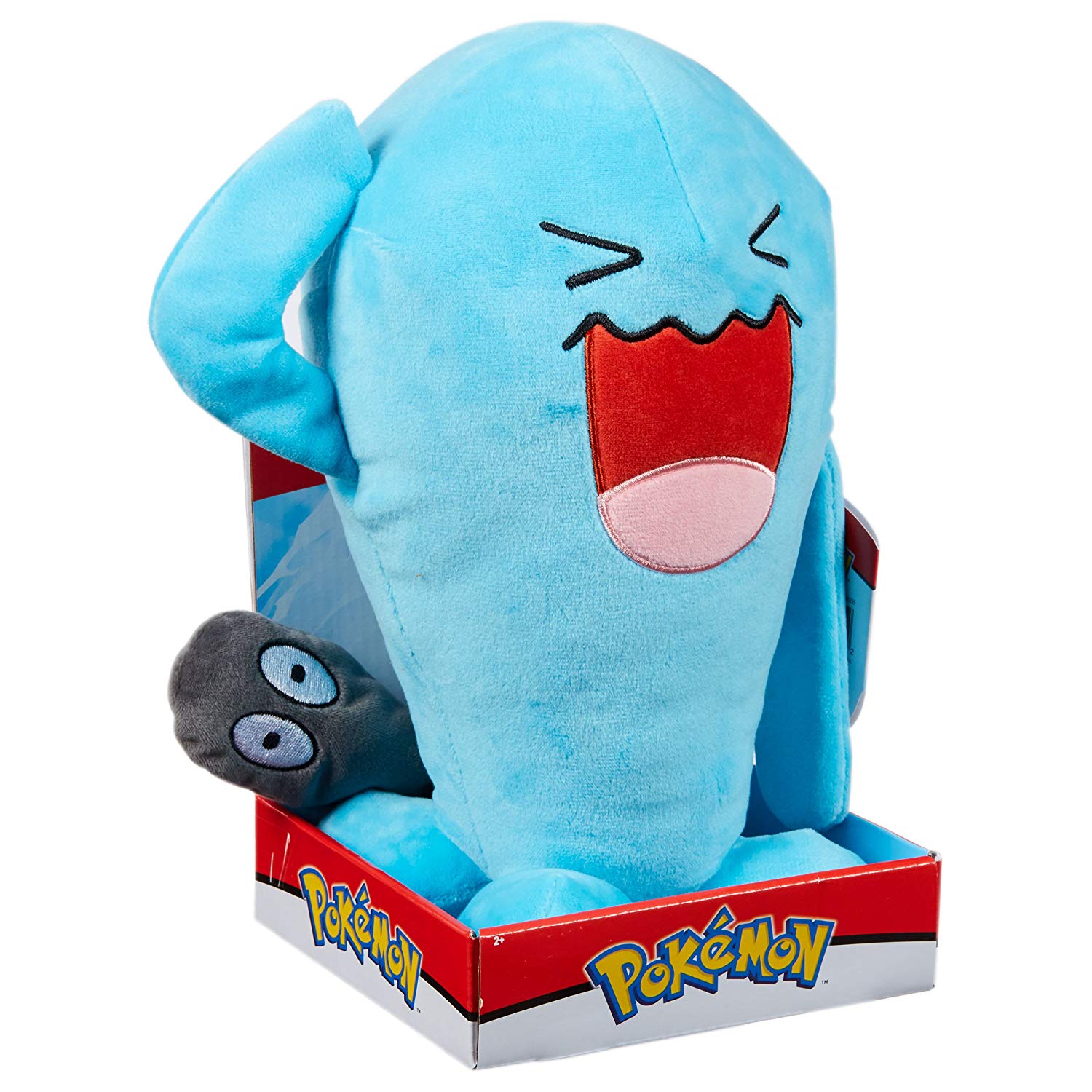 Pokemon 96372 Wobbuffet Plush Toy, Multi-Colour, 12-Inch – TopToy