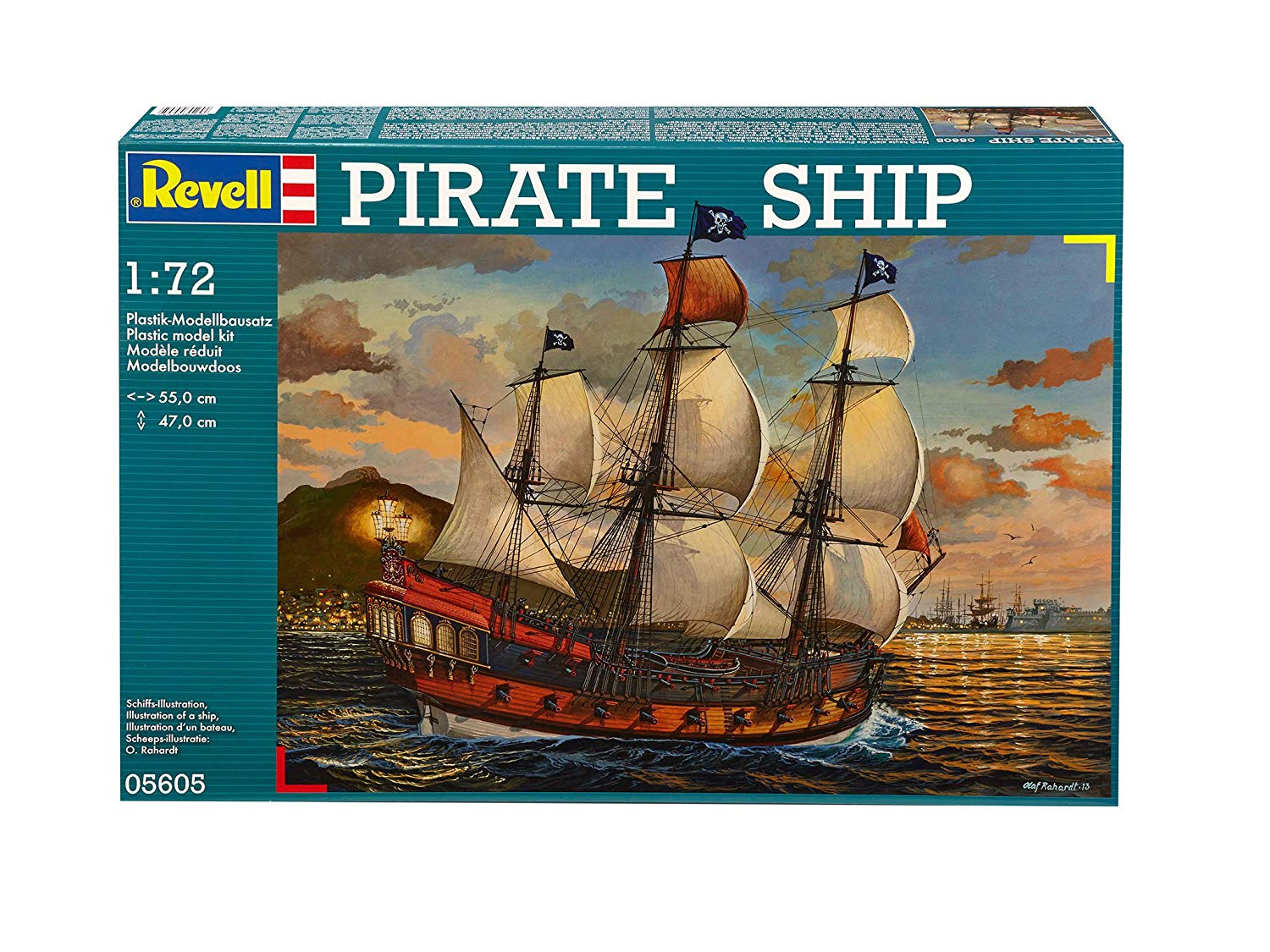 Revell 05605 Pirate Ship Model Kit – TopToy