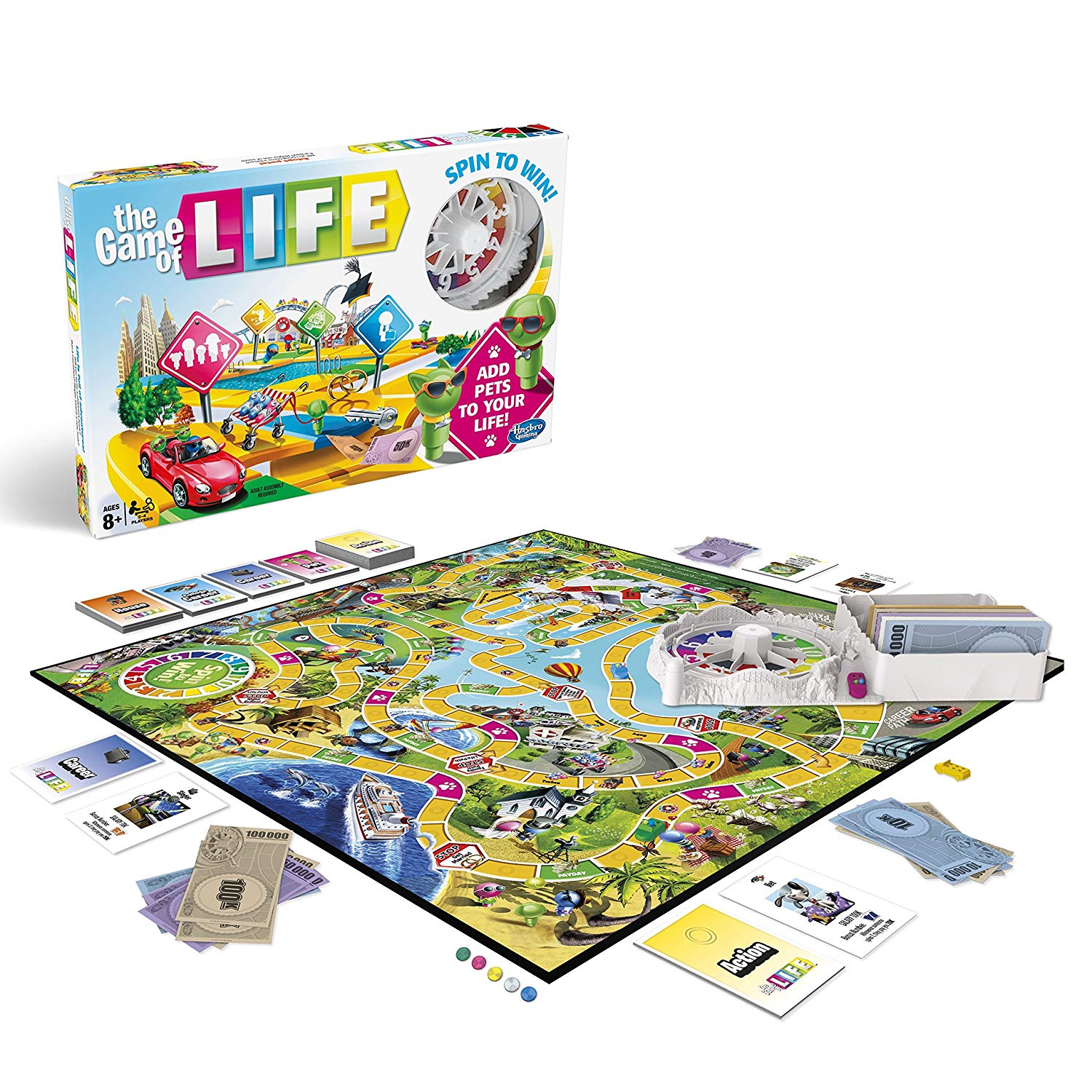 Game of Life Hasbro Gaming The Game – TopToy