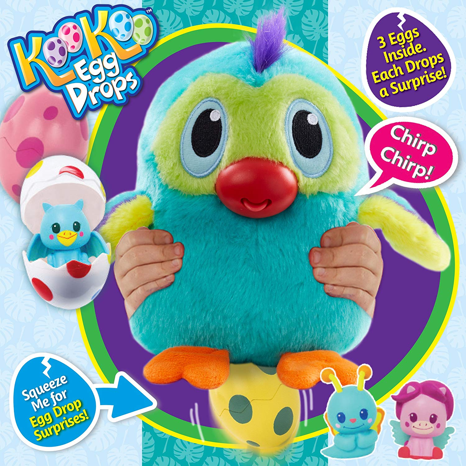 KooKoo Egg Drops 720IT Parakeet Soft Toy – TopToy