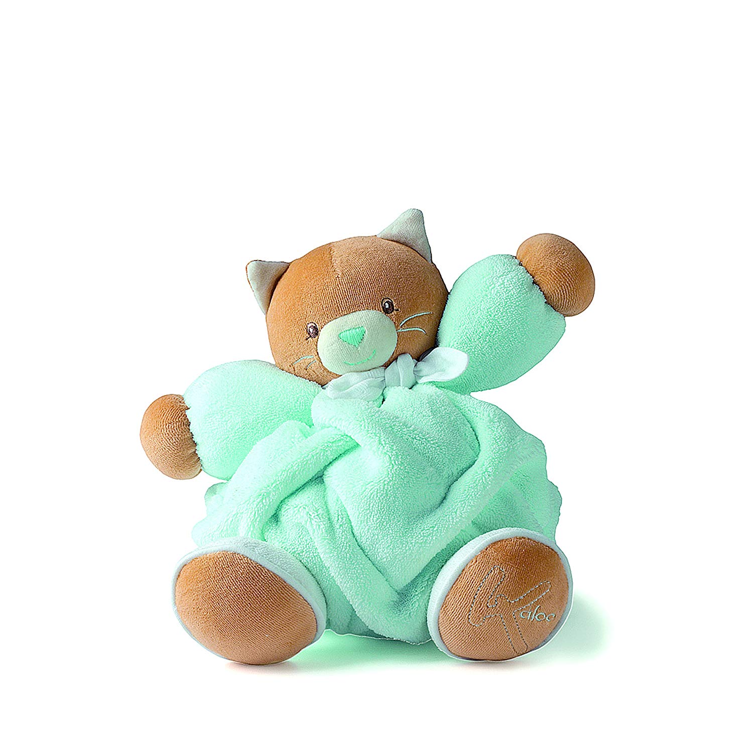 Kaloo Plume Aqua Cat Plush Toy (Medium) – TopToy