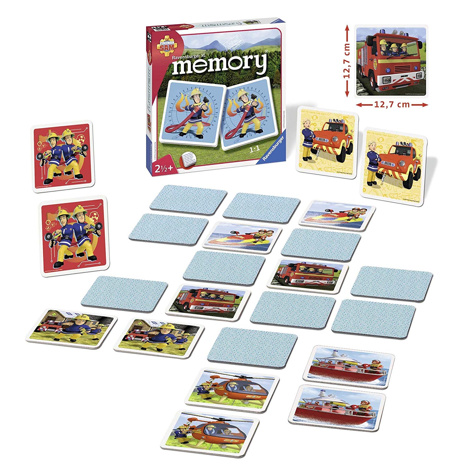 Sam The Fireman – Games (Ravensburger 21313) – TopToy