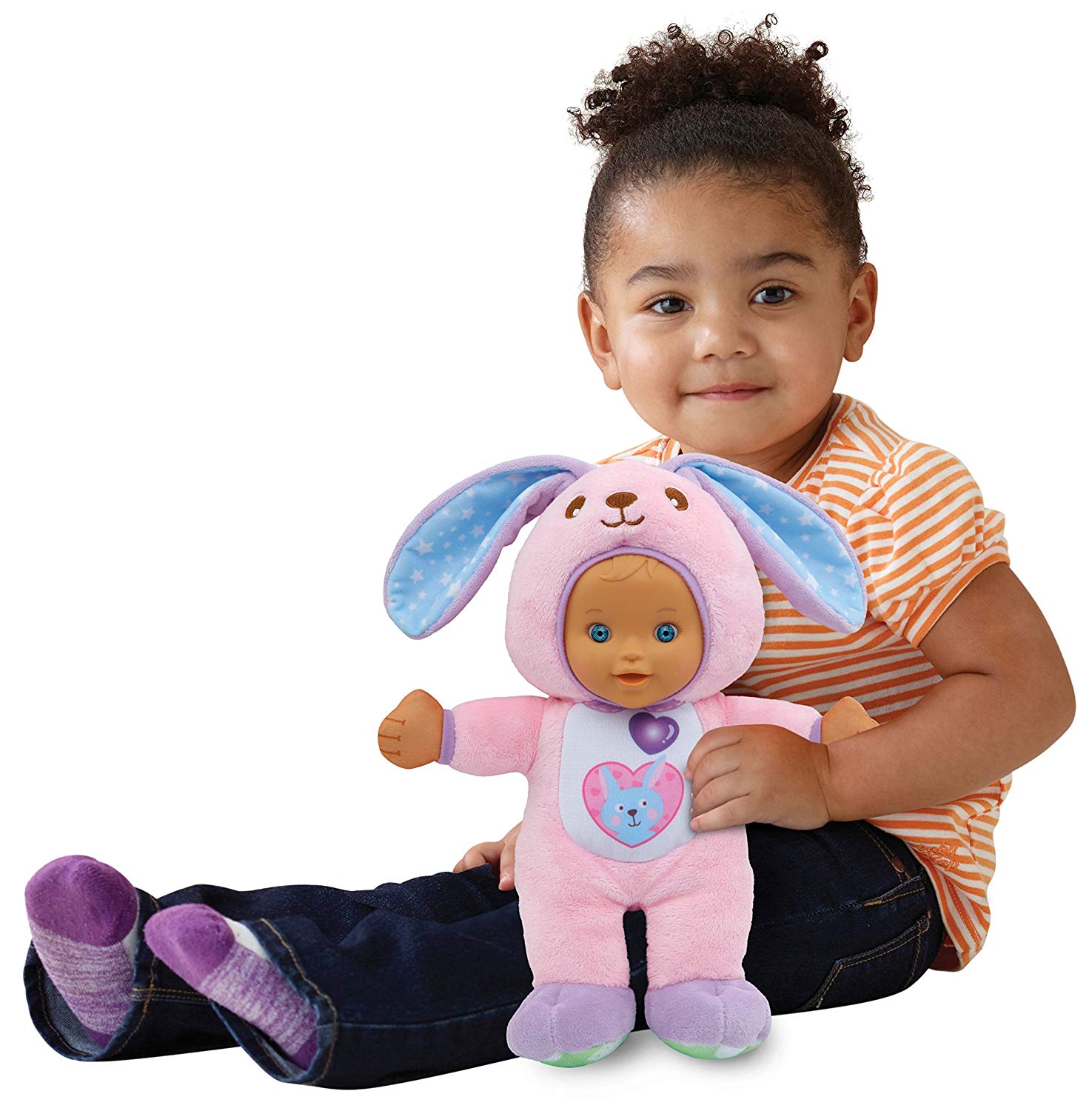 VTech Little Love Rabbit, 80 184123 Snuggle Puppet Play – TopToy