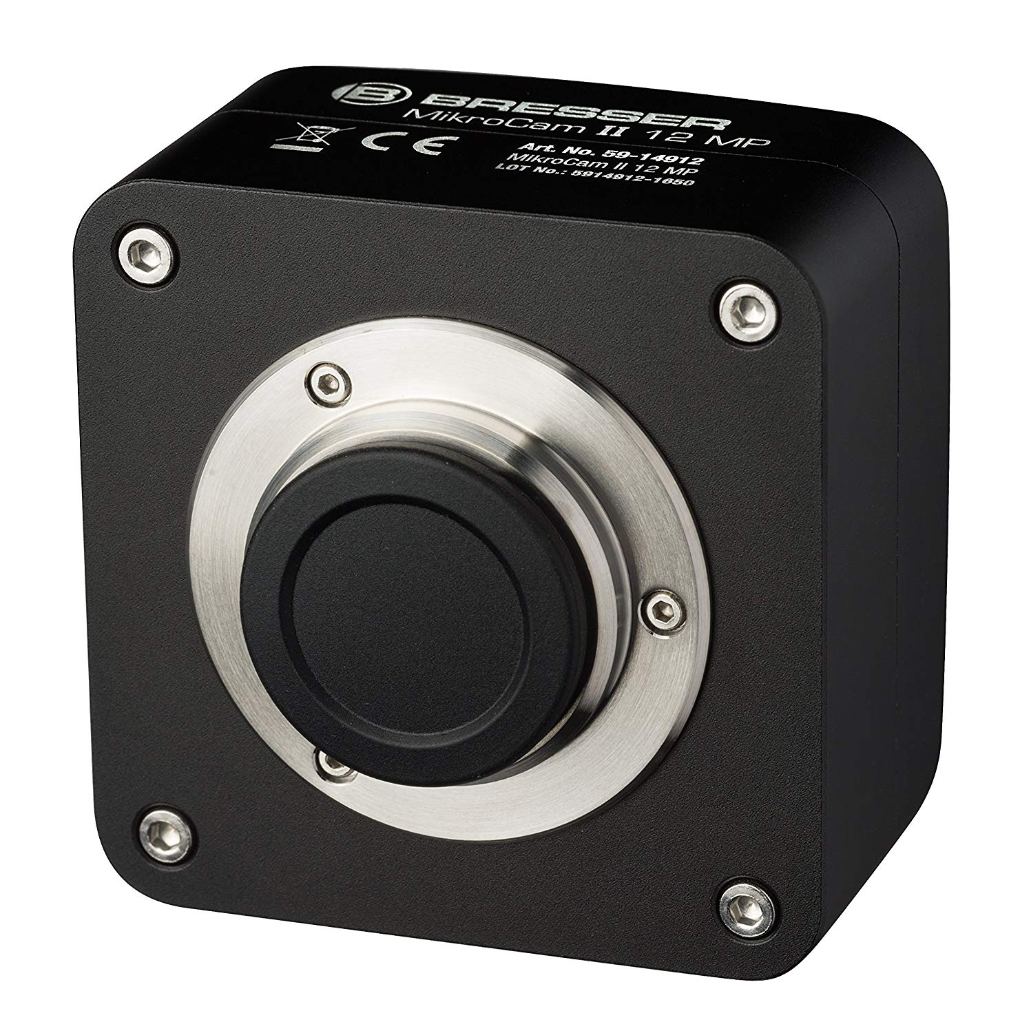 Bresser MikroCam II 12 MP USB 3.0 High End Microscope Camera – Black ...