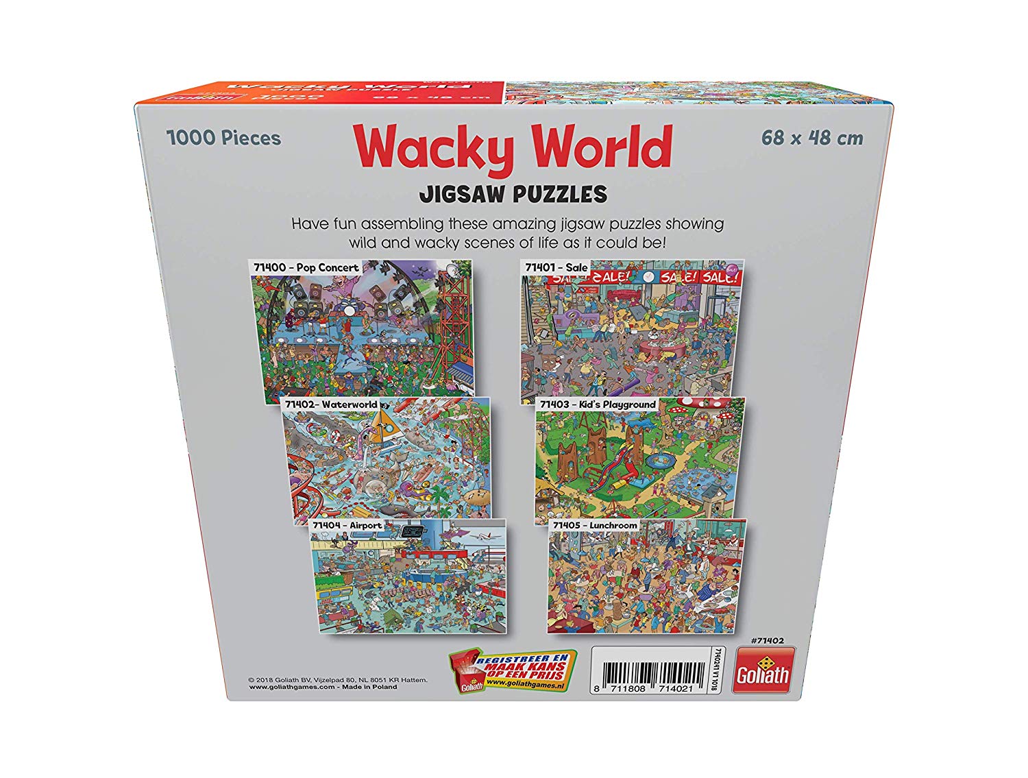 Goliath Toys 71402 Goliath-Wacky Water World-The Hidden Picture Puzzle ...