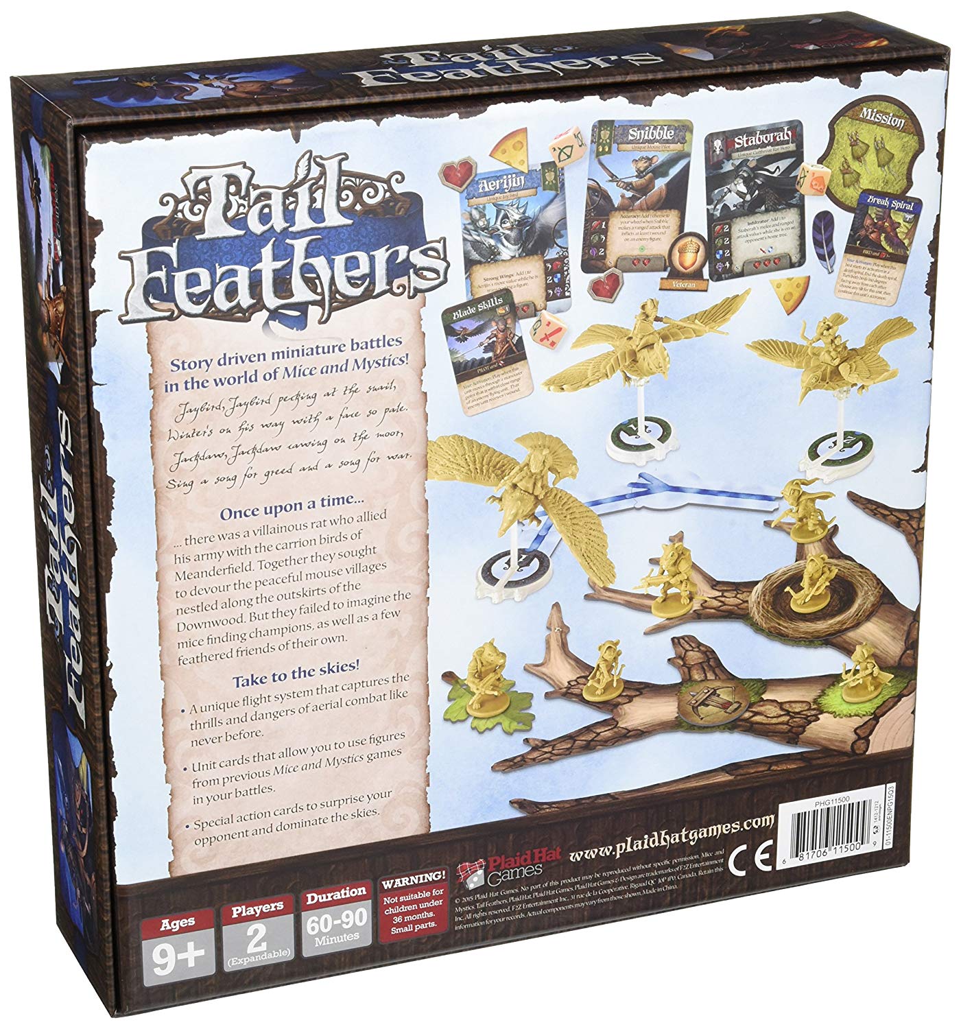 Plaid Hat Games “Tail Feathers Board Game – TopToy
