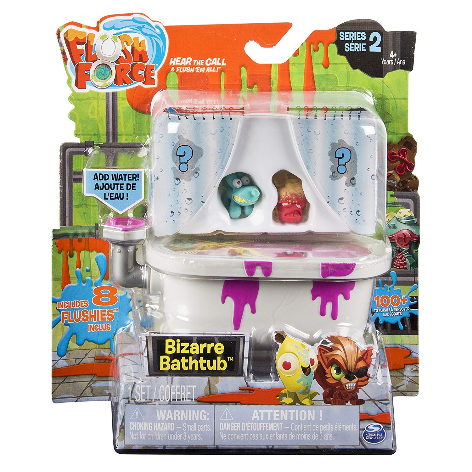 Flush Force Series 2, Bizarre Bathroom 8-Pack with Gross Collectible ...