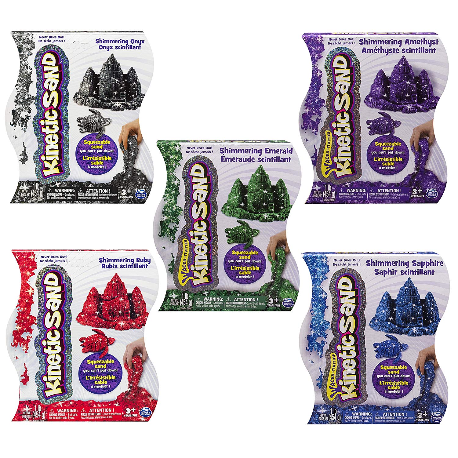 Kinetic Sand GEM SAND (Styles Vary) – TopToy