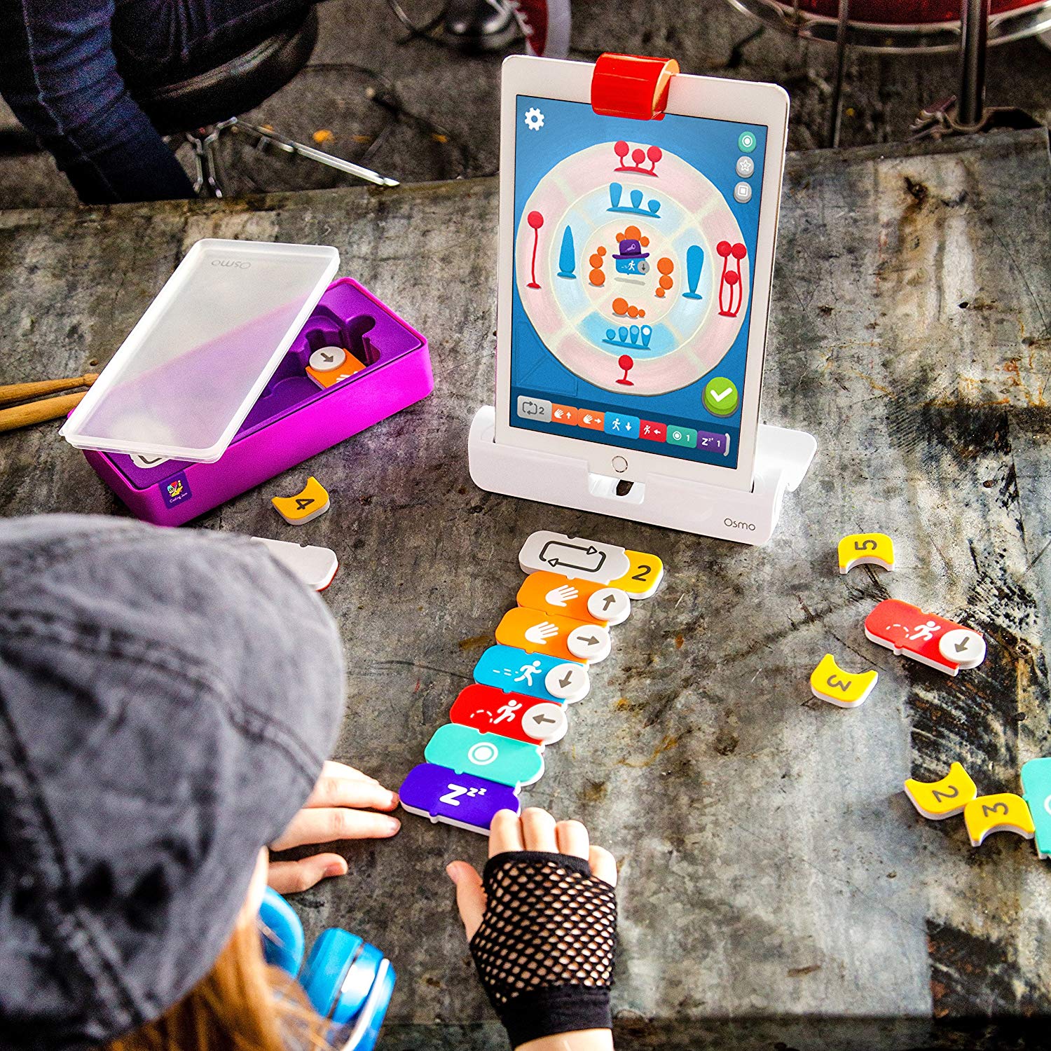 Osmo – Coding Jam – Ages 6-12 – Music Creation, Coding & Problem Solving – For iPad or Fire ...