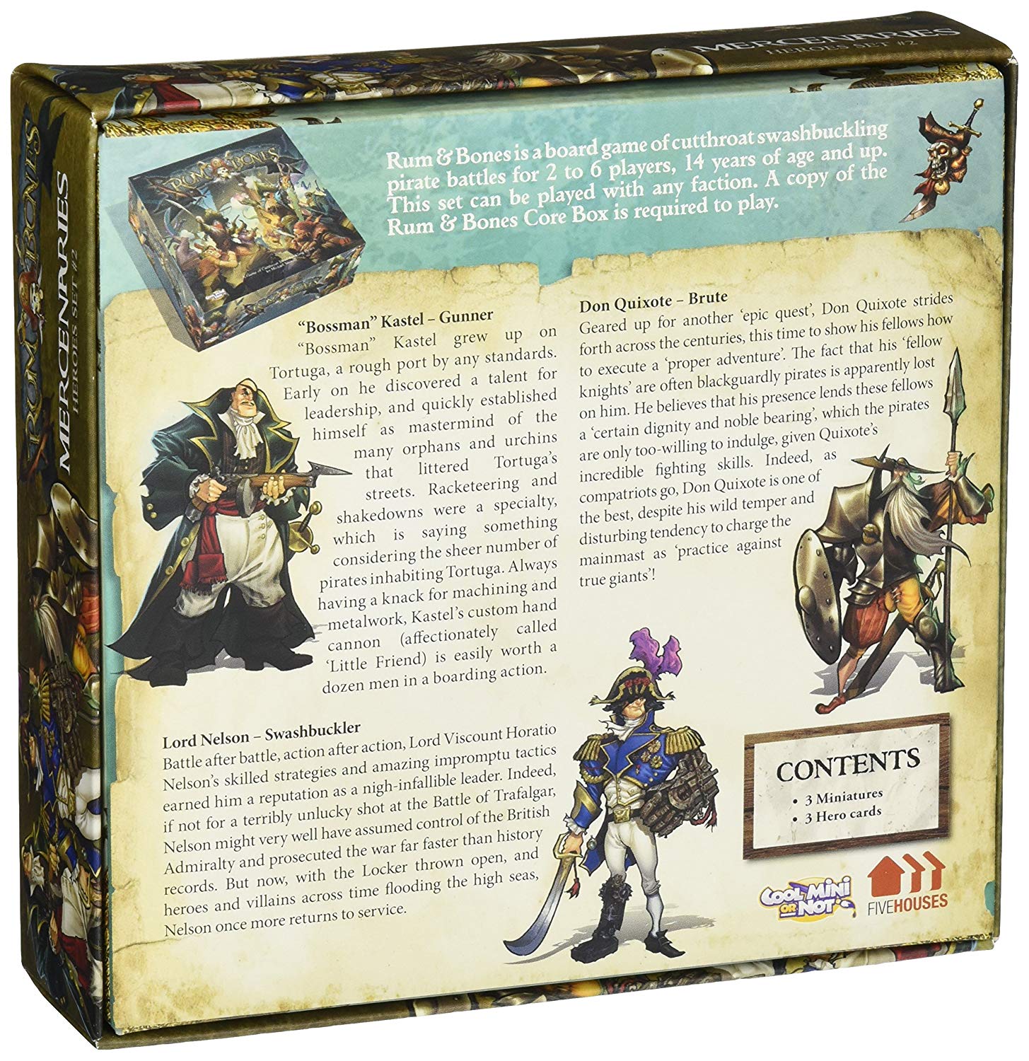 Edge Asmodee – Board Games – Rum & Bones – TopToy