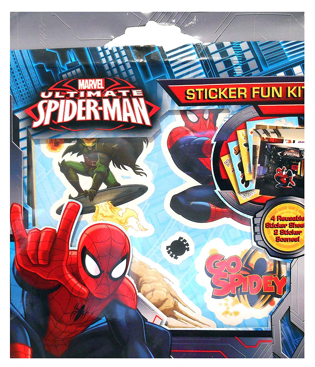 Anker Spiderman Sticker Fun Kit, Plastic, Multi-Colour – TopToy