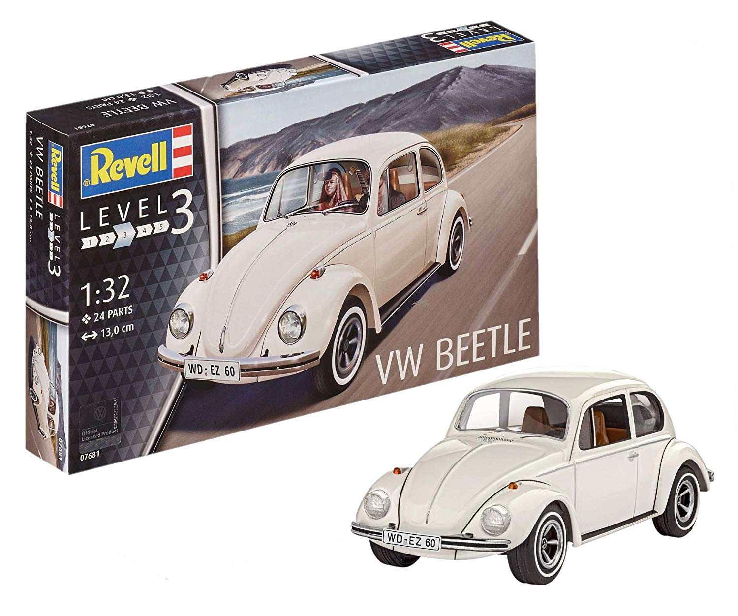 Revell VW Beetle Model Kit, 1:32 Scale, 13 cm – TopToy