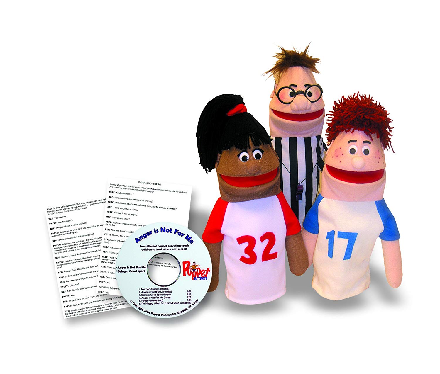 Eduk8 Puppet Set, Anger not for Me – TopToy