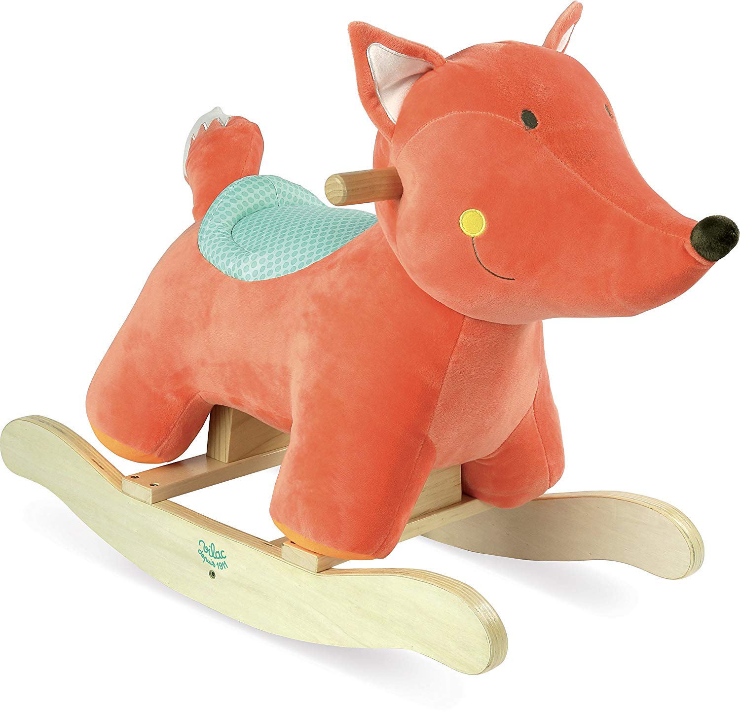 Vilac Vilac1114 Plush Rocking Fox, Multi-Color – TopToy