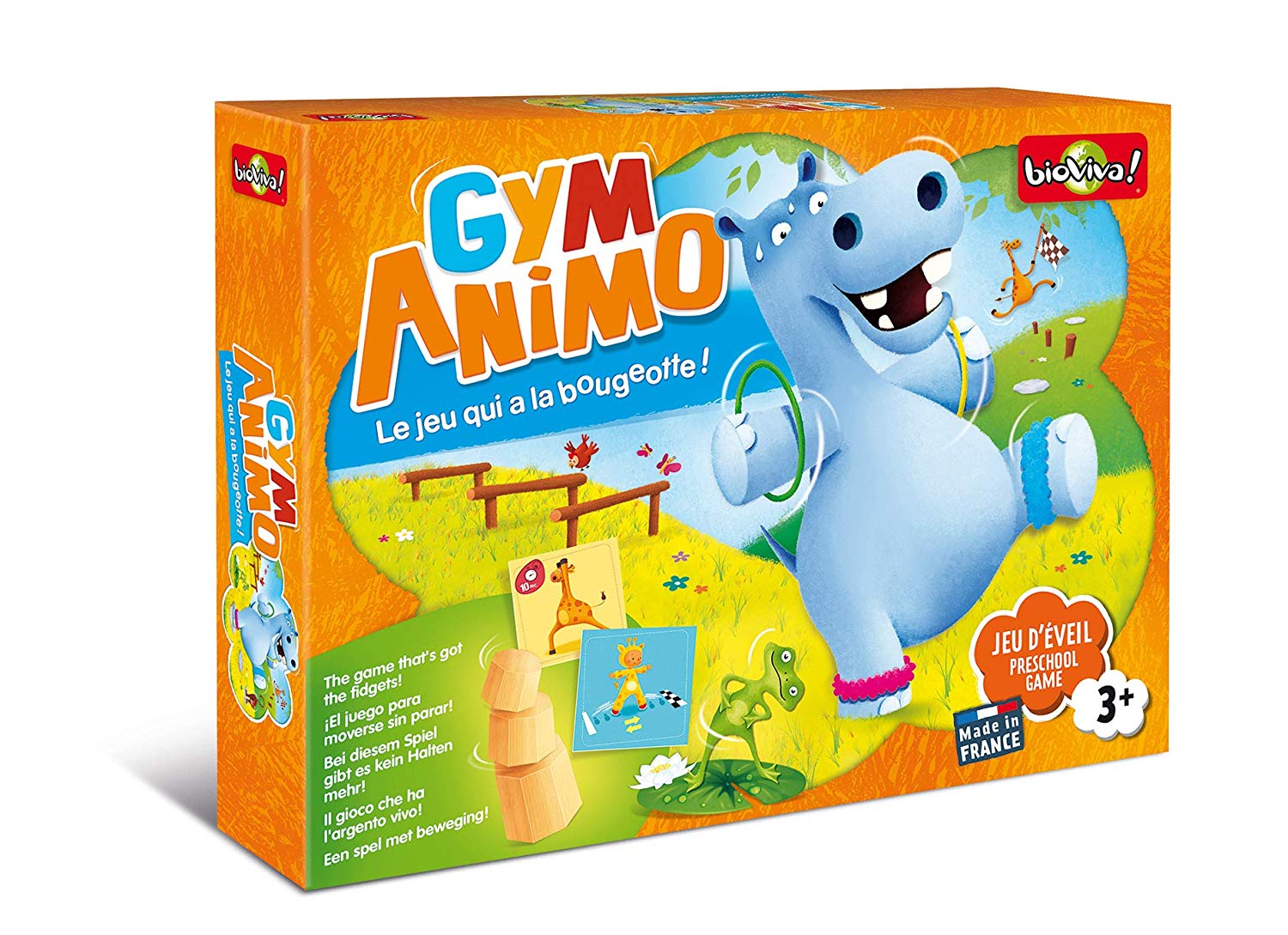 Bioviva 240116 Awakening Animo Gym Card Game, Multi-Color, Norme – TopToy