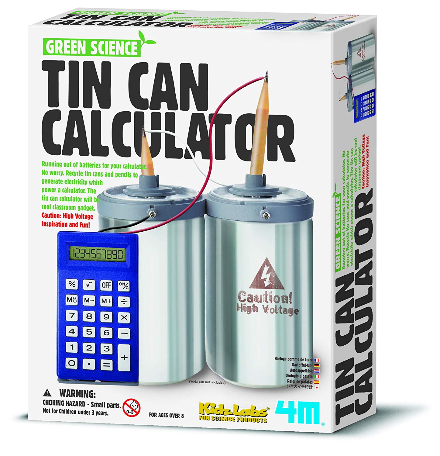 4M Tin Can Calculator – TopToy