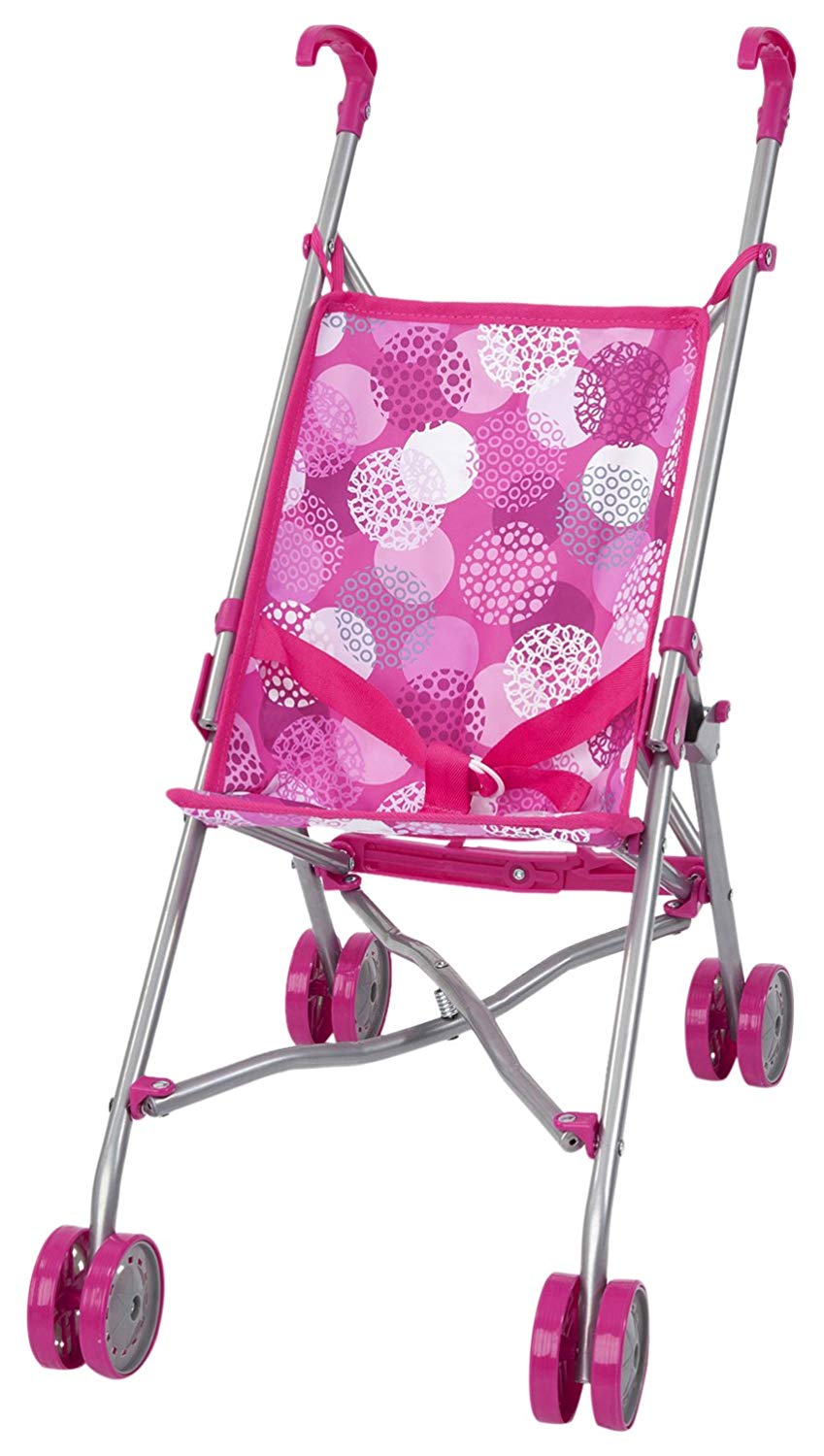 Bayer Design 30141AA Doll’s Buggy, Pink – TopToy
