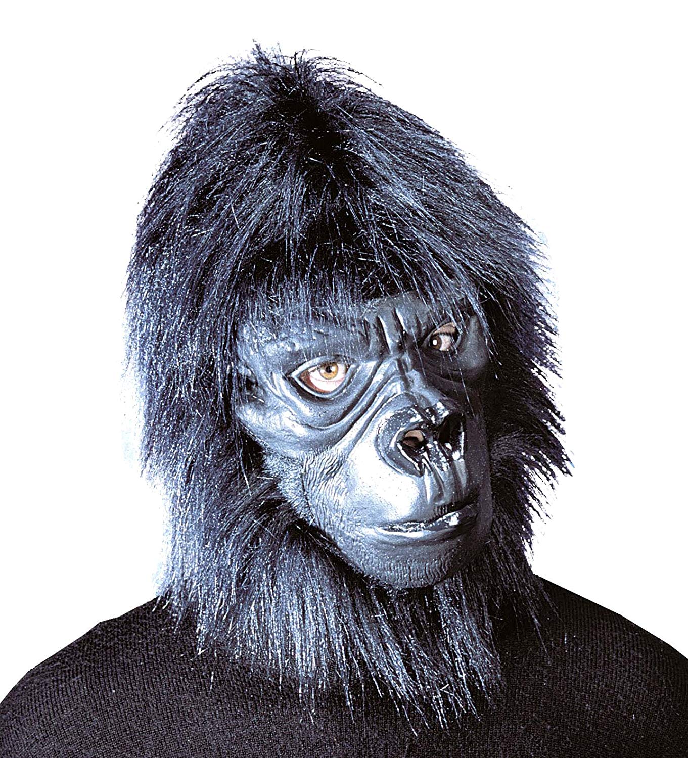 Gorilla Mask With Plush Hair Ape Masks Eyemasks & Disguises for ...