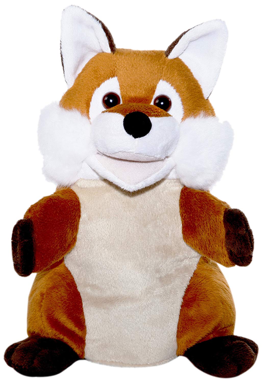 Theatrello Hand Puppets 11833 Fox Plush Toy, Brown/White – TopToy