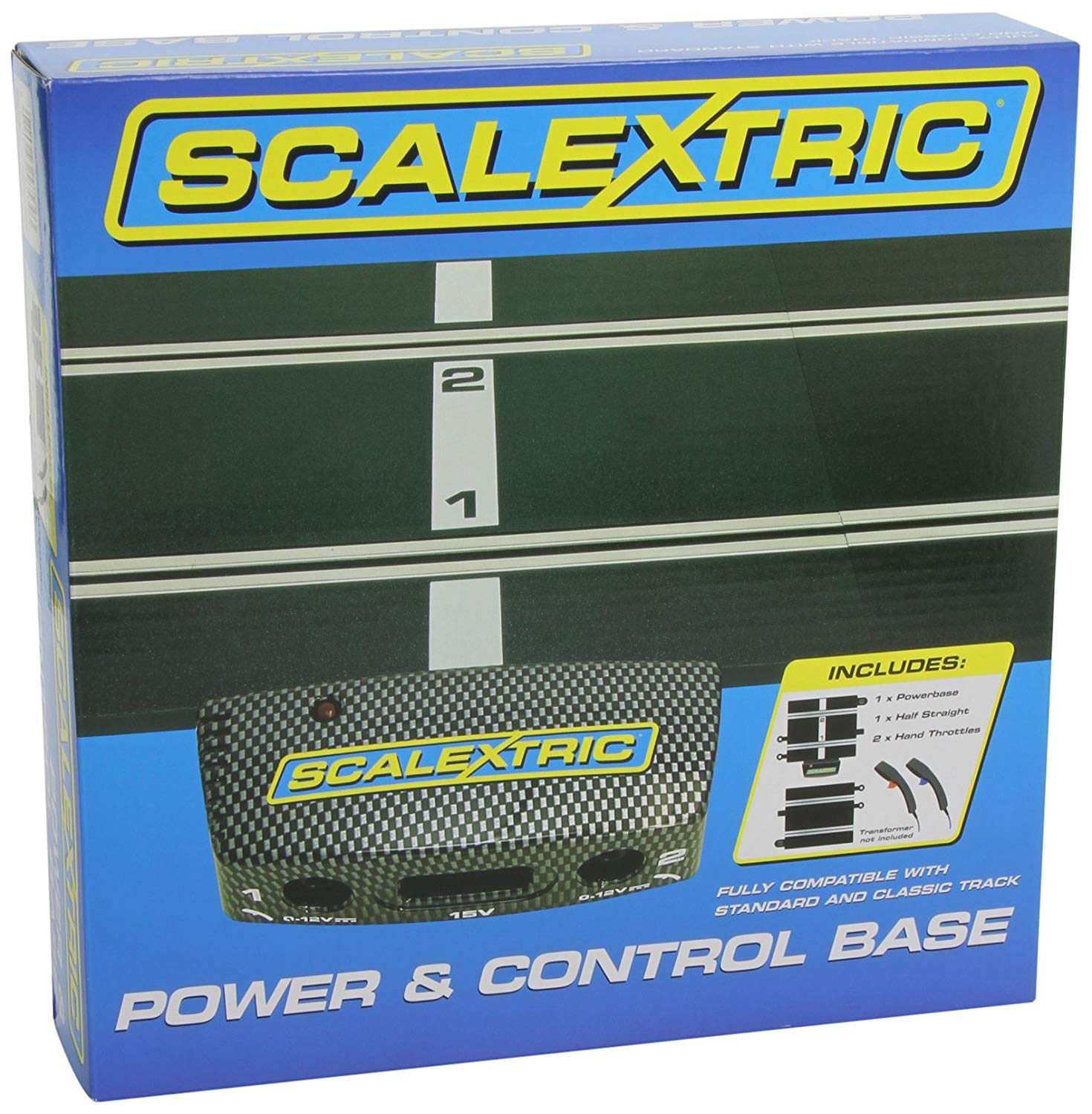 Scalextric C8530 1:32 Straight Power and Control Base Model – TopToy