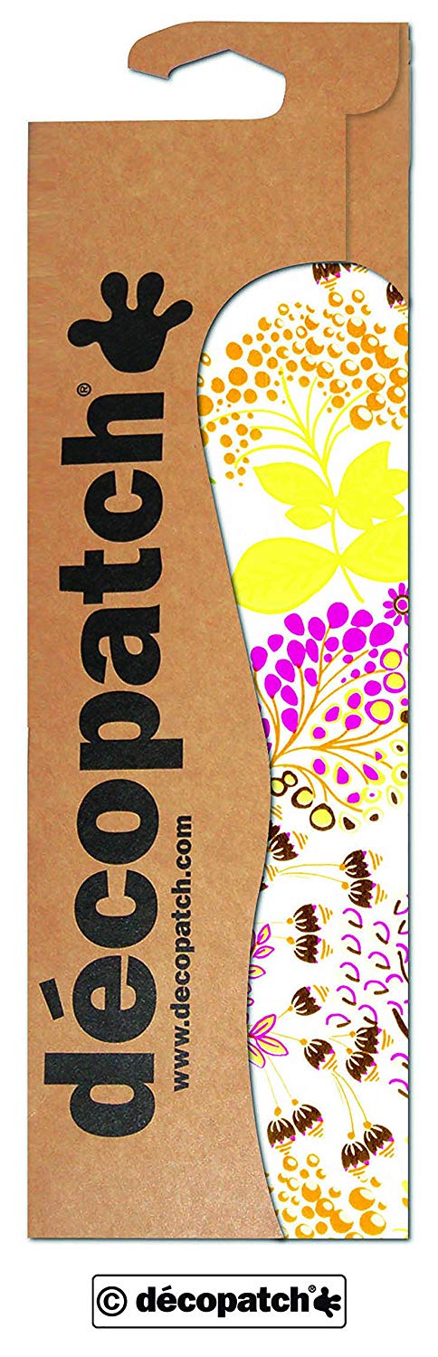Décopatch C523O White Trees and Plants, Assorted Colours, 30×40 cm ...